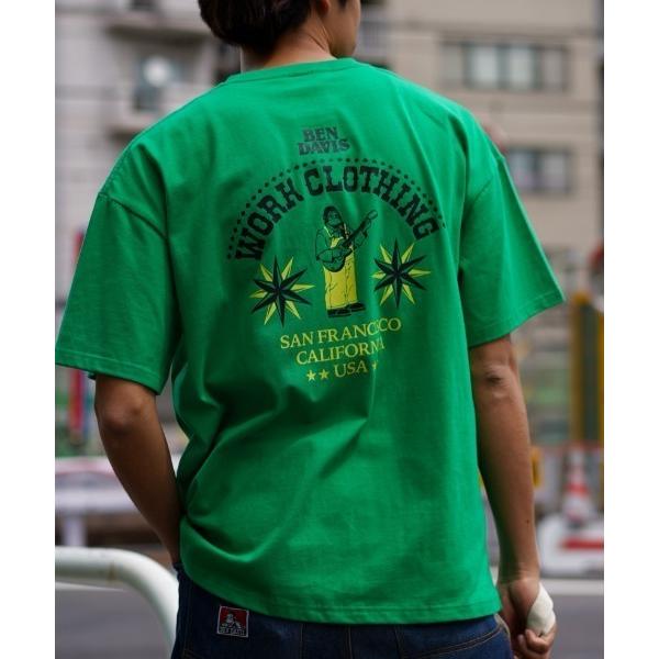 『セール実施中』ZOZO問い合わせ番号:83230775ショップ:BENCH AT THE GREENE，ベンチアットザグリーンブランド:BEN DAVIS，ベンデイビス商品名:《BEN DAVIS》プリントTシャツ/抗菌防臭 リサイクルコ...