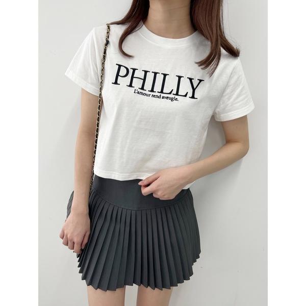 ZOZO問い合わせ番号:83294850ショップ:WEGO，ウィゴーブランド:PHILLY，フィリー，WEGO，ウィゴー商品名:【PHILLY】ロゴTシャツカテゴリ:トップス>Tシャツ/カットソーブランド品番:PWC24SS-039素...