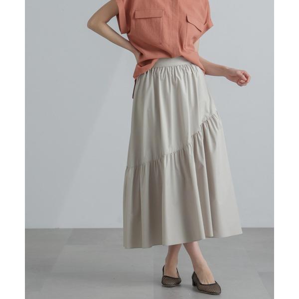 『セール実施中』ZOZO問い合わせ番号:83295383ショップ:NANO universe，ナノユニバースブランド:NANO universe，ナノユニバース商品名:MINOTECH(R) アシメティアードギャザースカートカテゴリ:スカー...