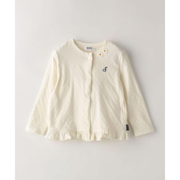 『タイムセール実施中』ZOZO問い合わせ番号:83299488ショップ:SHIPS KIDS，シップス キッズブランド:SHIPS Colors，シップス カラーズ商品名:SHIPS Colors:シャーリング アイレット カーディガン(8...