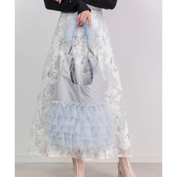 『セール実施中』ZOZO問い合わせ番号:83300419ショップ:RANDA，ランダブランド:RANDA，ランダ商品名:【A4対応】ティアードチュールフリル2WAYバッグカテゴリ:バッグ>ショルダーバッグブランド品番:FB33245素...