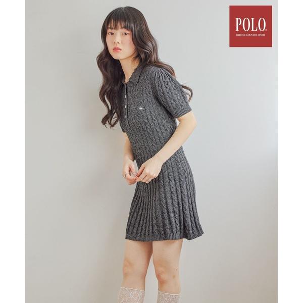 『タイムセール実施中』ZOZO問い合わせ番号:83301681ショップ:Heather，ヘザーブランド:Heather，ヘザー，POLO BCS，ポロ ビーシーエス商品名:【POLO BCS(ポロ・ビーシーエス)】ケーブルニットワンピース　...