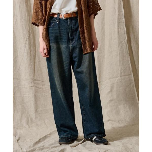 ZOZO問い合わせ番号:83302397ショップ:epnok，エプノックブランド:WETTEMPT，ウィテンプト商品名:OVER DYED WIDE DENIM PANTS /オーバーダイワイドデニムパンツカテゴリ:パンツ>デニムパン...
