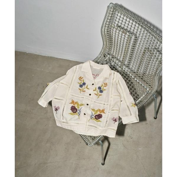 ZOZO問い合わせ番号:83302740ショップ:TODAYFUL，トゥデイフルブランド:TODAYFUL，トゥデイフル商品名:Embroidery Patchwork Shirts（KIDS）カテゴリ:トップス>シャツ/ブラウスブラ...