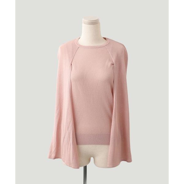 ZOZO問い合わせ番号:83395253ショップ:Joint Space，ジョイントスペースブランド:HUIT bouquet，ユイット商品名:ラメ ケープ ニット HUITカテゴリ:トップス>ニット/セーターブランド品番:hit42...