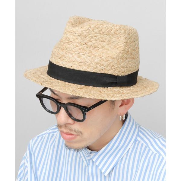 『タイムセール実施中』ZOZO問い合わせ番号:83398224ショップ:A.M.S.，エーエムエスブランド:ReqHatter，レックハッター商品名:ラフィア ミドルブリム ブレードハットカテゴリ:帽子>ハットブランド品番:RHT-0...