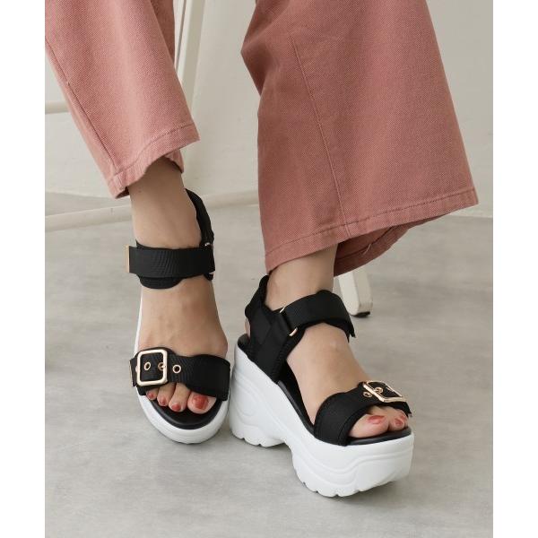 『タイムセール実施中』ZOZO問い合わせ番号:83429368ショップ:Ada.，エイダブランド:DEMETER，デメテル商品名:超軽量 厚底ボリュームソール ベルクロ バックル スポーツサンダルカテゴリ:シューズ>サンダルブランド品...