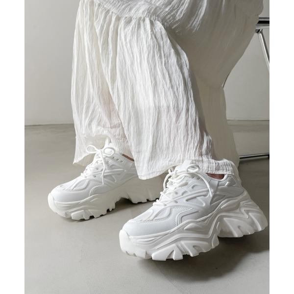 『タイムセール実施中』ZOZO問い合わせ番号:83429382ショップ:Ada.，エイダブランド:DEMETER，デメテル商品名:軽量厚底 ボリュームソール ワンカラー ダッドスニーカーカテゴリ:シューズ>スニーカーブランド品番:de...