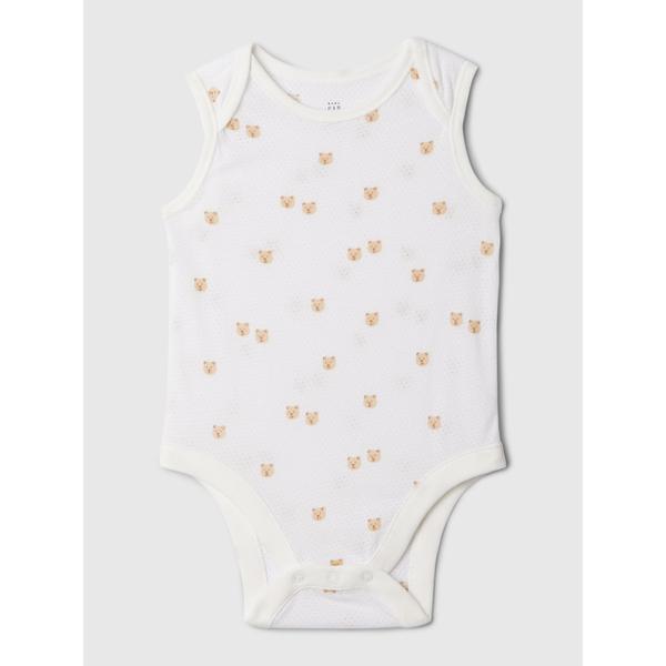 『タイムセール実施中』※このアイテムは返品・交換対象外商品です。ZOZO問い合わせ番号:83431113ショップ:GAP，ギャップブランド:GAP，ギャップ商品名:メッシュタンク ボディスーツ (ベビー)カテゴリ:ママ＆ベビー>ロンパ...