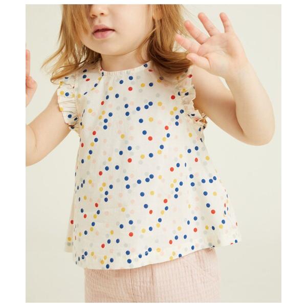 『セール実施中』ZOZO問い合わせ番号:83432883ショップ:PETIT BATEAU，プチバトーブランド:PETIT BATEAU，プチバトー商品名:ポプリン半袖ブラウスカテゴリ:トップス>シャツ/ブラウスブランド品番:A09R...
