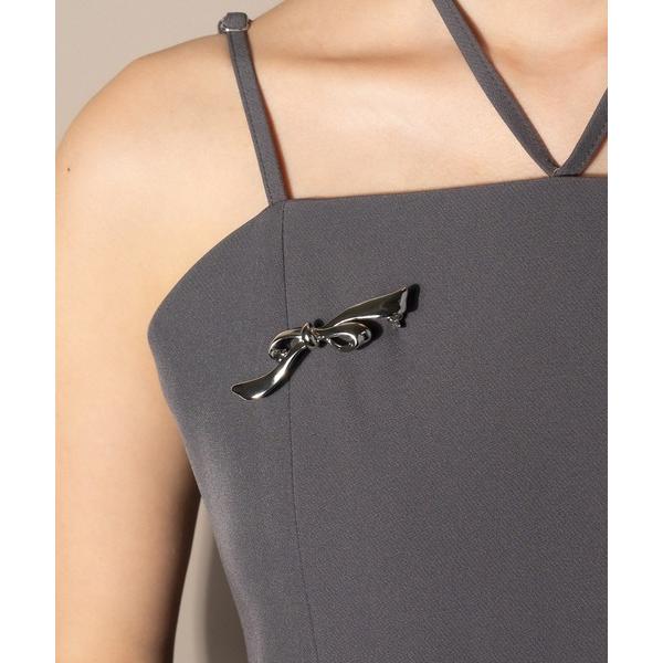 『タイムセール実施中』ZOZO問い合わせ番号:83433424ショップ:Kana，カナブランド:voov，ブーブ商品名:スタイリッシュ リボン メタル ブローチカテゴリ:アクセサリー>ブローチ/コサージュブランド品番:105-608-...