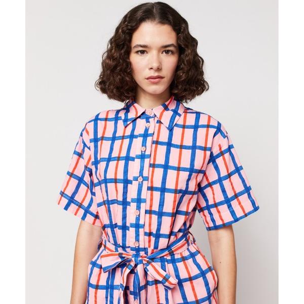 『セール実施中』ZOZO問い合わせ番号:83467537ショップ:A.en General Store，エイエン ジェネラル ストアブランド:BOBO CHOSES，ボボショーズ商品名:Checked collar buttoned sho...