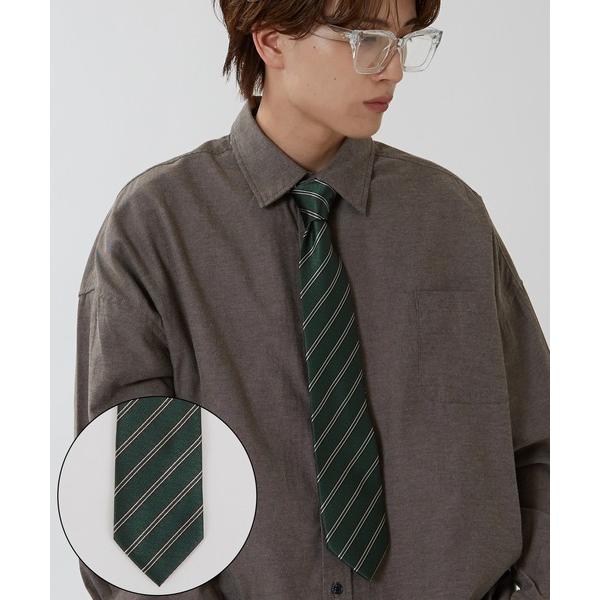 ZOZO問い合わせ番号:83468917ショップ:improves，インプローブスブランド:improves，インプローブス商品名:総柄 レジメンタルストライプ ネクタイカテゴリ:フォーマルスーツ/小物>ネクタイブランド品番:2062...