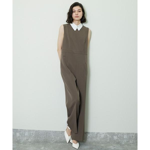 ZOZO問い合わせ番号:83469306ショップ:SMILE ORCHID，スマイルオーキッドブランド:SMILE ORCHID，スマイルオーキッド商品名:付け襟付きセミワイドオールインワンパンツドレスカテゴリ:ワンピース/ドレス>パ...