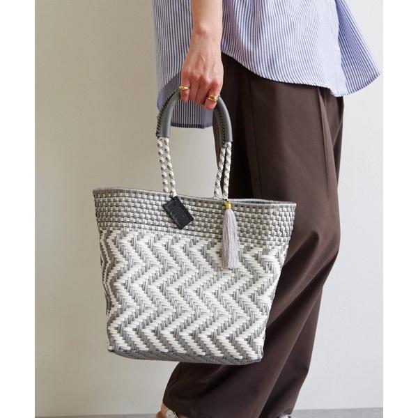 ZOZO問い合わせ番号:83469611ショップ:EMC RETAIL STORE，イーエムシー リテールストアブランド:WOVEN，ウーヴン商品名:WOVEN (ウーヴン) /エブリデイトート メキシコ製 メルカドバッグ かごバッグ レザ...