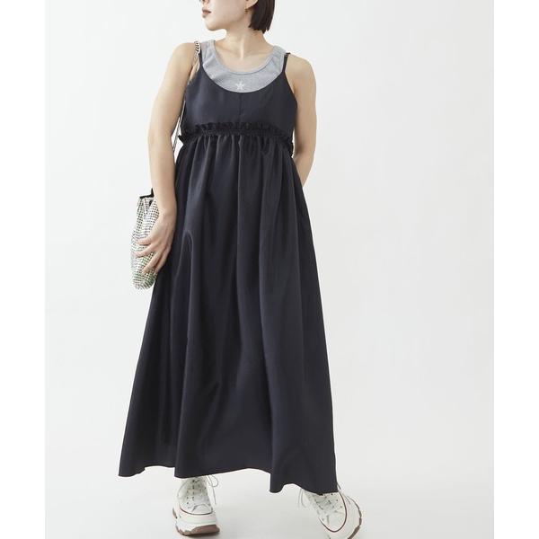 『セール実施中』ZOZO問い合わせ番号:83500348ショップ:CONVERSE TOKYO，コンバーストウキョウブランド:CONVERSE TOKYO，コンバーストウキョウ商品名:GATHERD CAMISOLE DRESSカテゴリ:ワ...