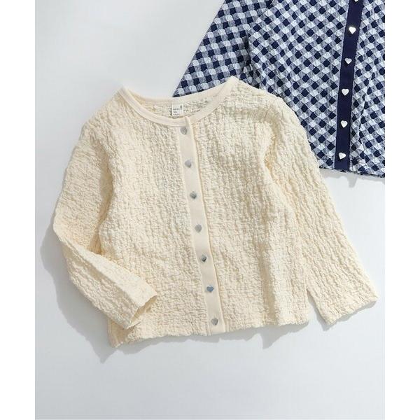 『セール実施中』ZOZO問い合わせ番号:83500794ショップ:F.O.Online Store，エフオーオンラインストアブランド:apres les cours，アプレレクール商品名:ハート釦シャーリングUVカーディガンカテゴリ:トップ...