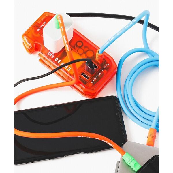 ZOZO問い合わせ番号:83501049ショップ:BEAMS MEN，ビームス メンブランド:bpr BEAMS，ビーピーアール ビームス 商品名:AC＆USB タップ スケルトンカテゴリ:PC・スマホグッズ/家電>スマホグッズブラン...