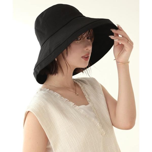 ZOZO問い合わせ番号:83502310ショップ:210nouve，トゥージュヌーブブランド:Little＆More，リトルアンドモア商品名:バケットハット 綿麻 あご紐 ワイヤー入りカテゴリ:帽子>ハットブランド品番:24-uvha...