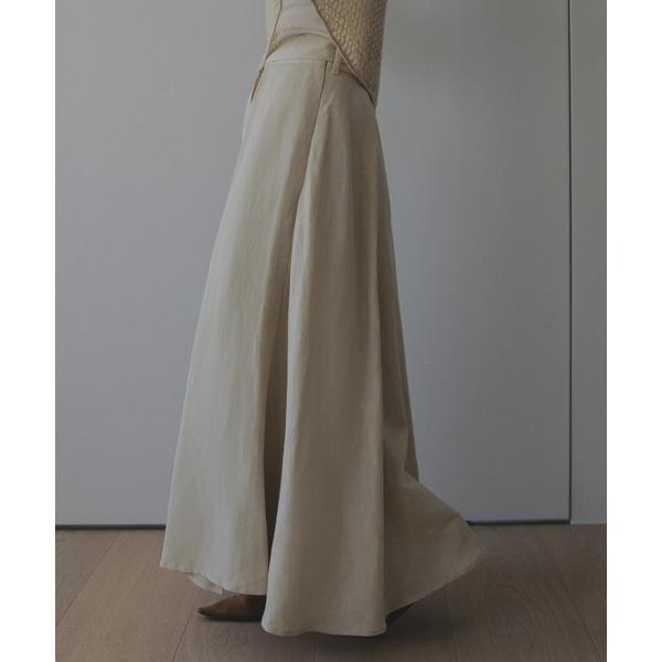 『セール実施中』ZOZO問い合わせ番号:83565765ショップ:CLANE，クラネブランド:MANOF，マノフ商品名:BELTED TUCK FLARE SKIRTカテゴリ:スカート>スカートブランド品番:86109-6042素材:...