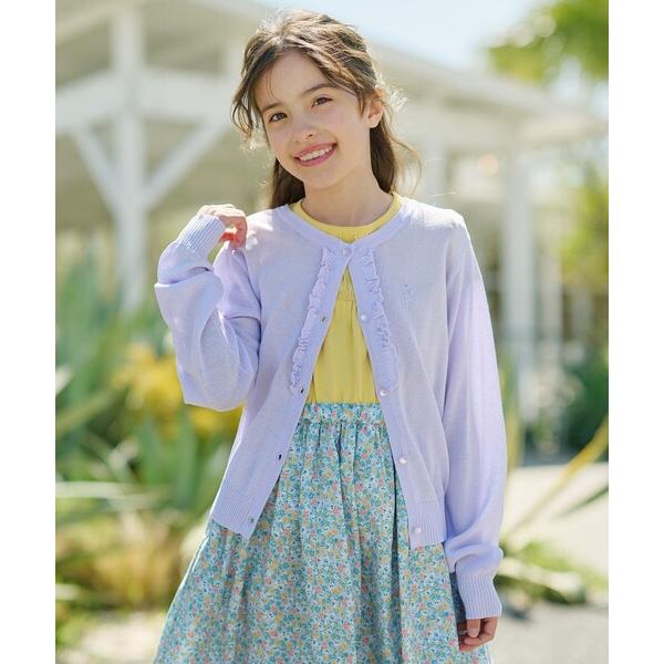 『セール実施中』ZOZO問い合わせ番号:83599369ショップ:組曲，クミキョクブランド:組曲，クミキョク商品名:【110-140cm】シアー カーディガンカテゴリ:トップス>カーディガン/ボレロブランド品番:KRKGCM0403素...