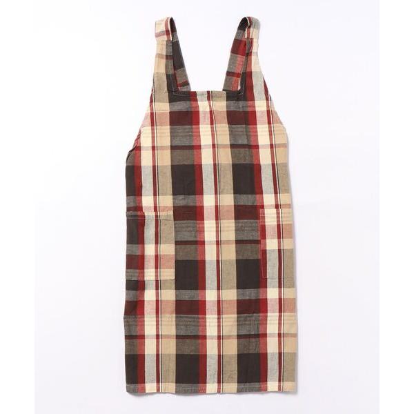 『セール実施中』ZOZO問い合わせ番号:83633328ショップ:studio CLIP，スタディオクリップブランド:studio CLIP，スタディオクリップ商品名:綿麻ブロックチェックエプロンカテゴリ:食器/キッチン>エプロンブラ...