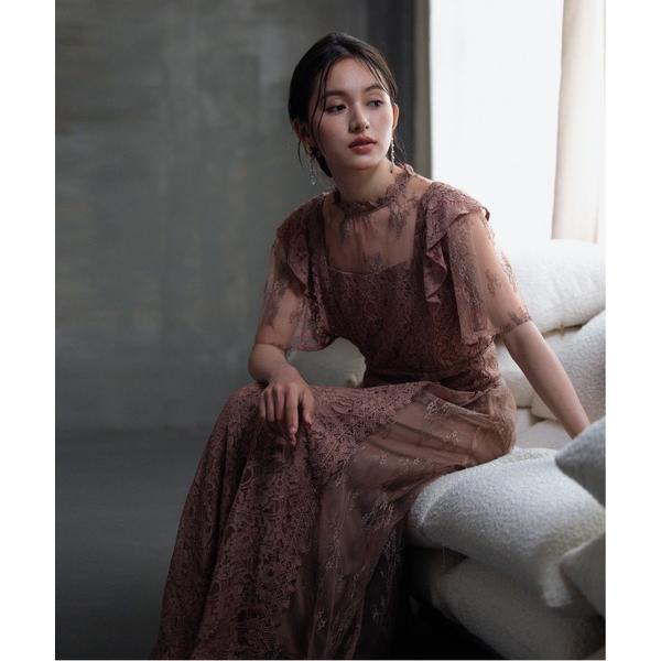 『タイムセール実施中』ZOZO問い合わせ番号:83635835ショップ:DRESS+，ドレス プラスブランド:DRESS PLUS，ドレスプラス，DRESS STAR，ドレス スター商品名:レースワンピース ロングフレアワンピース 総レース...