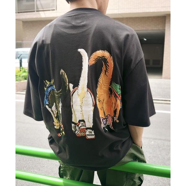 『タイムセール実施中』ZOZO問い合わせ番号:83636199ショップ:go slow caravan，ゴースローキャラバンブランド:CORISCO，コリスコ，go slow caravan，ゴースローキャラバン商品名:アニマル柄Tシャツ(...