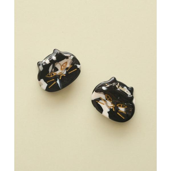 ZOZO問い合わせ番号:83637061ショップ:HASHIBAMI / N+Ecology，ハシバミ/ネコロジーブランド:murir，ミュリール商品名:猫 ミニヘアクリップ 2個セットカテゴリ:ヘアアクセサリー>バレッタ/ヘアクリッ...