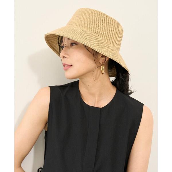 『セール実施中』ZOZO問い合わせ番号:83669455ショップ:UNFILO，アンフィーロブランド:UNFILO，アンフィーロ商品名:ペーパーバケットハットカテゴリ:帽子>ハットブランド品番:ZZUMCM0560素材:ベージュ/ブラ...