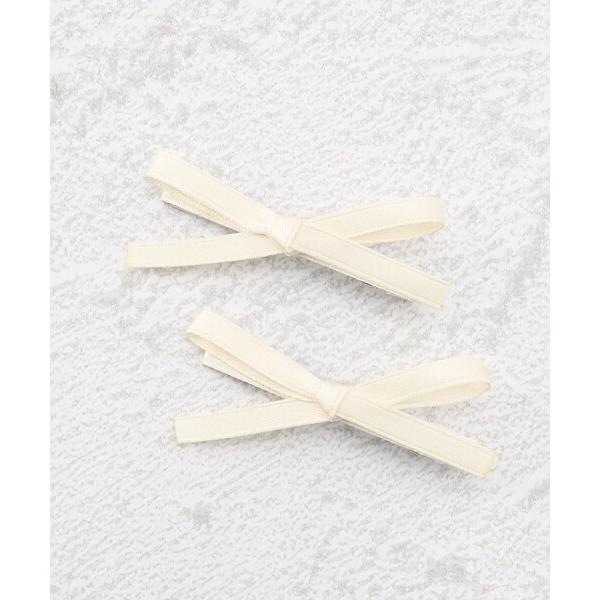 ZOZO問い合わせ番号:83706618ショップ:ESPERANZA，エスペランサブランド:Grandedge，グランドエッジ商品名:ヘアクリップ サテン スリム リボン 2個セットカテゴリ:ヘアアクセサリー>その他ヘアアクセサリーブ...