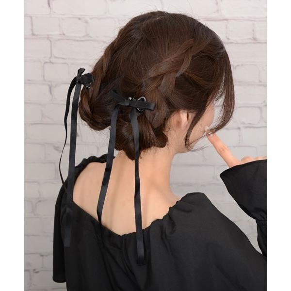 ZOZO問い合わせ番号:83739011ショップ:VIBGYOR，ヴィブジョーブランド:VIBGYOR Women，ヴィブジョー　ウィメン商品名:【float】パステルカラー ロングリボン ヘアクリップ【2個セット/7色展開】カテゴリ:ヘア...