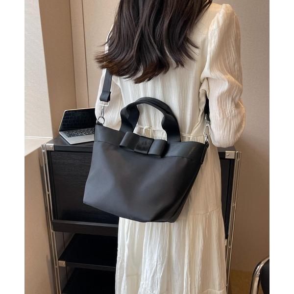 『セール実施中』ZOZO問い合わせ番号:83739171ショップ:FRP，エフアールピーブランド:LA VORAGINE，ラ ヴォラジネ，FRP，エフアールピー商品名:2wayリボン付き 3WAY 配色リボンが大人かわいいデイリーハンドバッ...