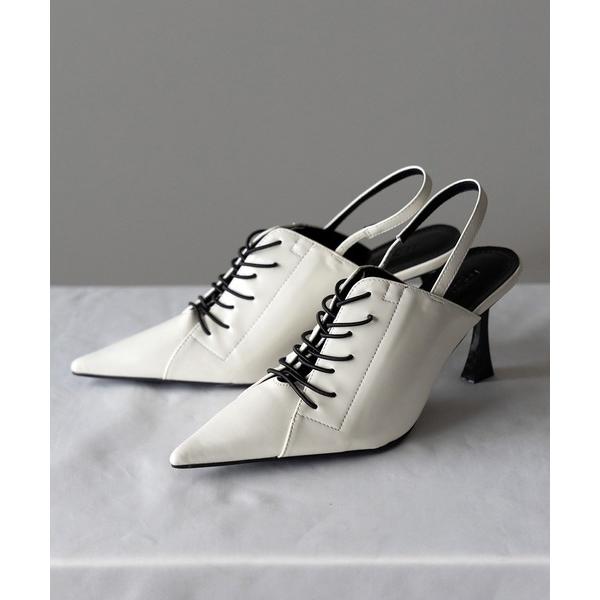 『セール実施中』ZOZO問い合わせ番号:83802037ショップ:me+em select，ミームセレクトブランド:me+em select，ミームセレクト商品名:【 ３color 】ポインテッドトゥレースアップスニーカーミュール ／ po...