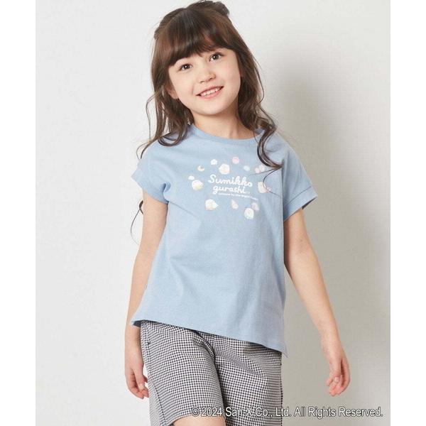 『セール実施中』ZOZO問い合わせ番号:83832563ショップ:a.v.v，アー・ヴェ・ヴェブランド:a.v.v，アーヴェヴェ商品名:[100-140]【すみっコぐらし】フレンチスリーブＴシャツカテゴリ:トップス>Tシャツ/カットソ...