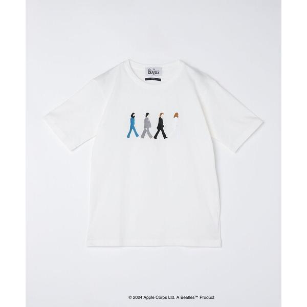 ZOZO問い合わせ番号:83833149ショップ:SHIPS，シップスブランド:The Beatles，ザビートルズ，SHIPS，シップス商品名:【WEB限定】SHIPS: THE BEATLES エンブロイダリー Tシャツ 24SSカテゴ...
