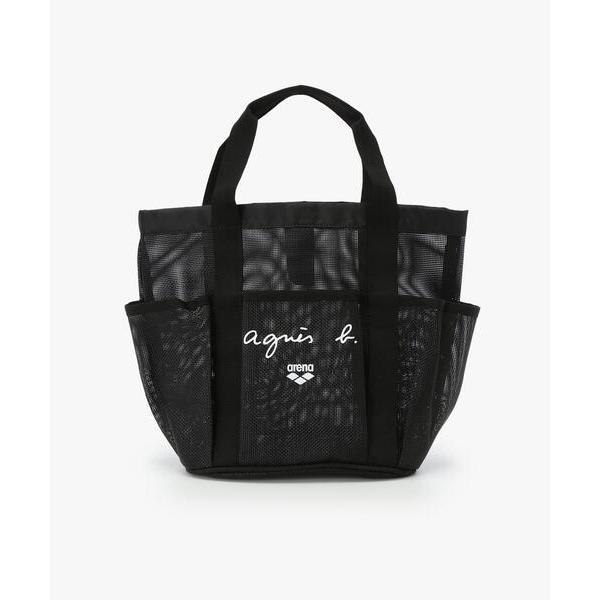 ZOZO問い合わせ番号:83833189ショップ:agnes b.，アニエスベーブランド:agnes b.，アニエスベー商品名:agnes b. x arena メッシュバッグカテゴリ:バッグ>ハンドバッグブランド品番:296EKG1...