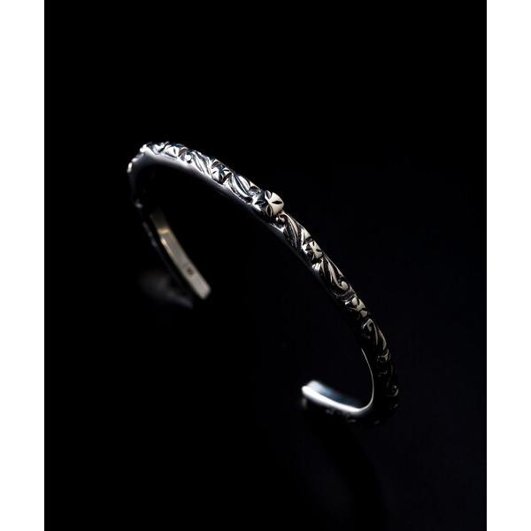 ZOZO問い合わせ番号:83834310ショップ:BEAMS MEN，ビームス メンブランド:BILL WALL LEATHER，ビルウォールレザー商品名:【EXCLUSIVE】Thin Cross Bangleカテゴリ:アクセサリー&gt...