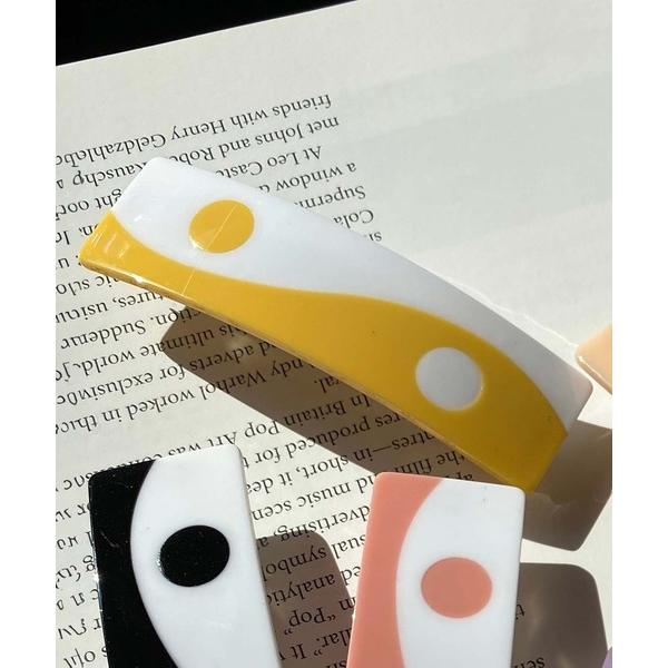 『セール実施中』ZOZO問い合わせ番号:83836205ショップ:Teem Store，チームストアブランド:shyam inspiration，シャムインスピレーション商品名:陰陽 ミニバレッタカテゴリ:ヘアアクセサリー>バレッタ/...