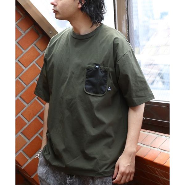 『タイムセール実施中』ZOZO問い合わせ番号:83838991ショップ:８(eight)，エイトブランド:GERRY，ジェリー，８(eight)，エイト商品名:GERRYナイロンメッシュポケットTシャツカテゴリ:トップス>Tシャツ/カ...