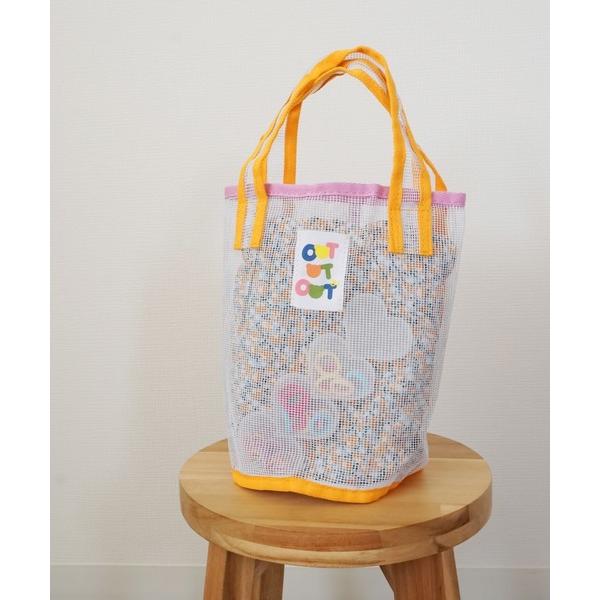 『タイムセール実施中』ZOZO問い合わせ番号:83839563ショップ:RiNc，リンクブランド:Bambin，ボンバン商品名:【 Bambin / ボンバン 】 パイピング カラー メッシュ トートバッグ / プールバッグカテゴリ:バッグ...