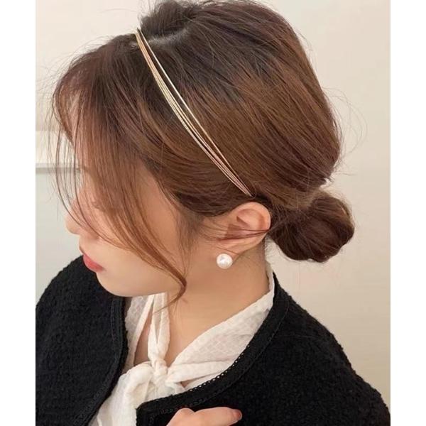 『セール実施中』ZOZO問い合わせ番号:83872610ショップ:Parks TOKYO，パークストウキョウブランド:H.TOKYO，エイチトウキョウ商品名:メタルデザインカチューシャカテゴリ:ヘアアクセサリー>カチューシャブランド品...