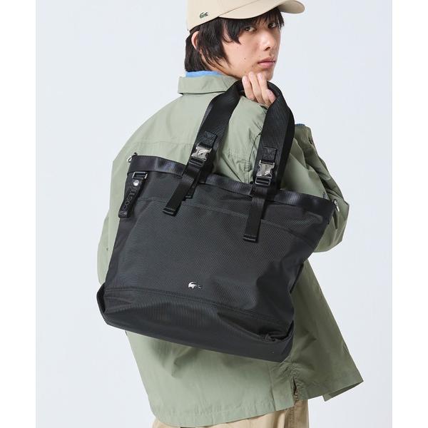 ZOZO問い合わせ番号:83905547ショップ:LACOSTE，ラコステブランド:LACOSTE，ラコステ商品名:コメ PCポケットラージトートバッグカテゴリ:バッグ>トートバッグブランド品番:NH4595KO素材:ナイロン原産国:...