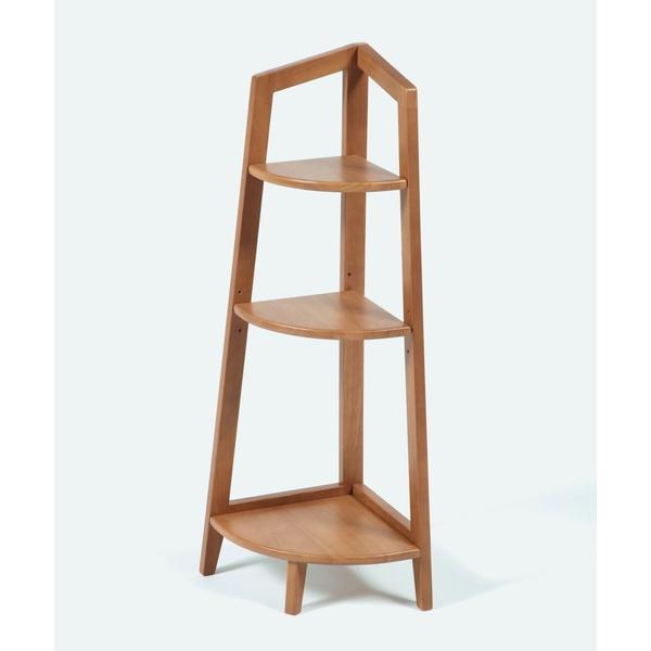 ZOZO問い合わせ番号:83905954ショップ:studio CLIP，スタディオクリップブランド:studio CLIP，スタディオクリップ商品名:【daily CLIP】無垢のコーナー3段シェルフカテゴリ:インテリア>家具ブラン...