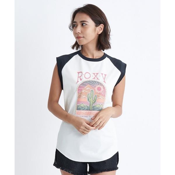 『セール実施中』ZOZO問い合わせ番号:83907017ショップ:ROXY/QUIKSILVER，ロキシー/クイックシルバーブランド:ROXY，ロキシー商品名:SUCCULENT PARADISE S/ロキシーノースリーブラッシュガード(水...