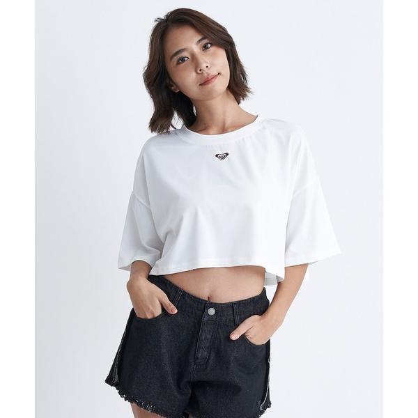 『セール実施中』ZOZO問い合わせ番号:83907018ショップ:ROXY/QUIKSILVER，ロキシー/クイックシルバーブランド:ROXY，ロキシー商品名:SUNRISE TO SUNSET TE/ロキシーショート丈バックプリント半袖ラ...