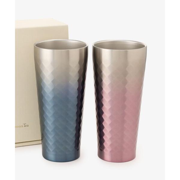 ZOZO問い合わせ番号:83939648ショップ:Afternoon Tea LIVING，アフタヌーンティー・リビングブランド:Afternoon Tea，アフタヌーンティー商品名:グラデーションステンレスタンブラーペアセットカテゴリ:食...