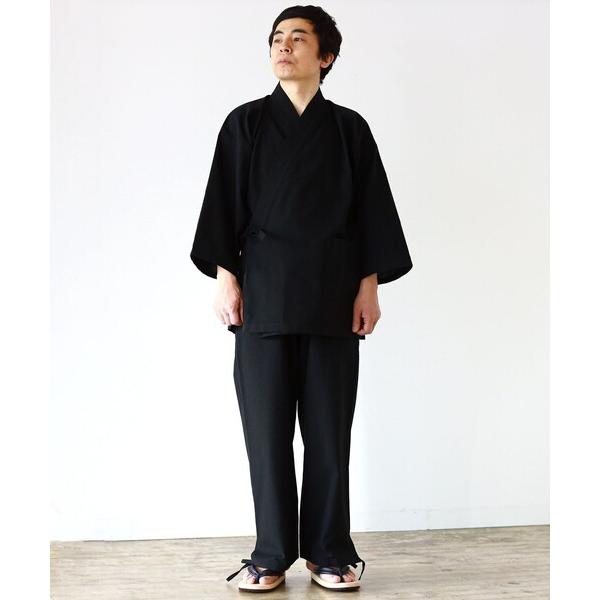 ZOZO問い合わせ番号:83940337ショップ:BEAMS MEN，ビームス メンブランド:BEAMS JAPAN，ビームス　ジャパン，BEAMS，ビームス商品名:〈UNISEX〉 BEAMS JAPAN / 久留米紬織 作務衣カテゴリ:...