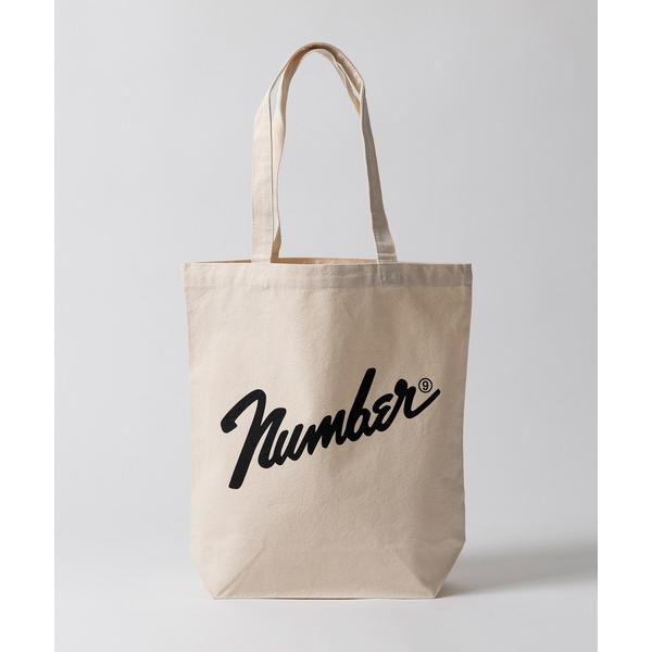 ZOZO問い合わせ番号:83972291ショップ:NUMBER (N)INE，ナンバーナインブランド:NUMBER (N)INE，ナンバーナイン商品名:Number(9) CANVAS TOTE BAG / ナンバーナインロゴ キャンバス ...