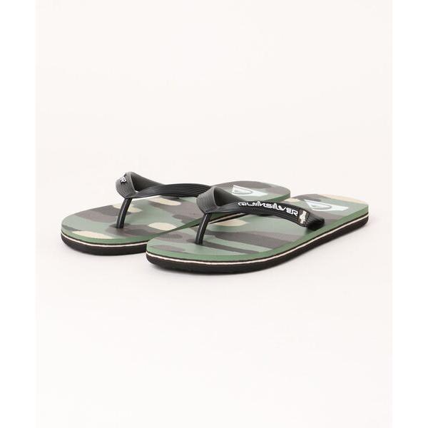 ZOZO問い合わせ番号:83972858ショップ:ASBee，アスビーブランド:Quiksilver，クイックシルバー商品名:QUIKSILVER クイックシルバー MOLOKAI ART 2 メンズビーチサンダル トロピカル柄(モロカイア...